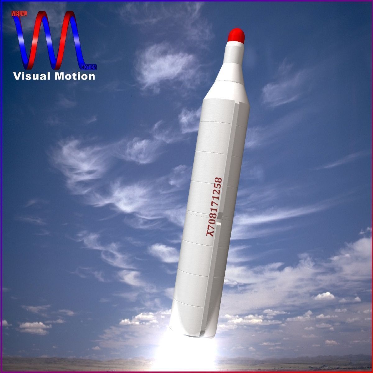 BM25 Musudan 2 Stage Ballitic Missile 3D model | CGTrader