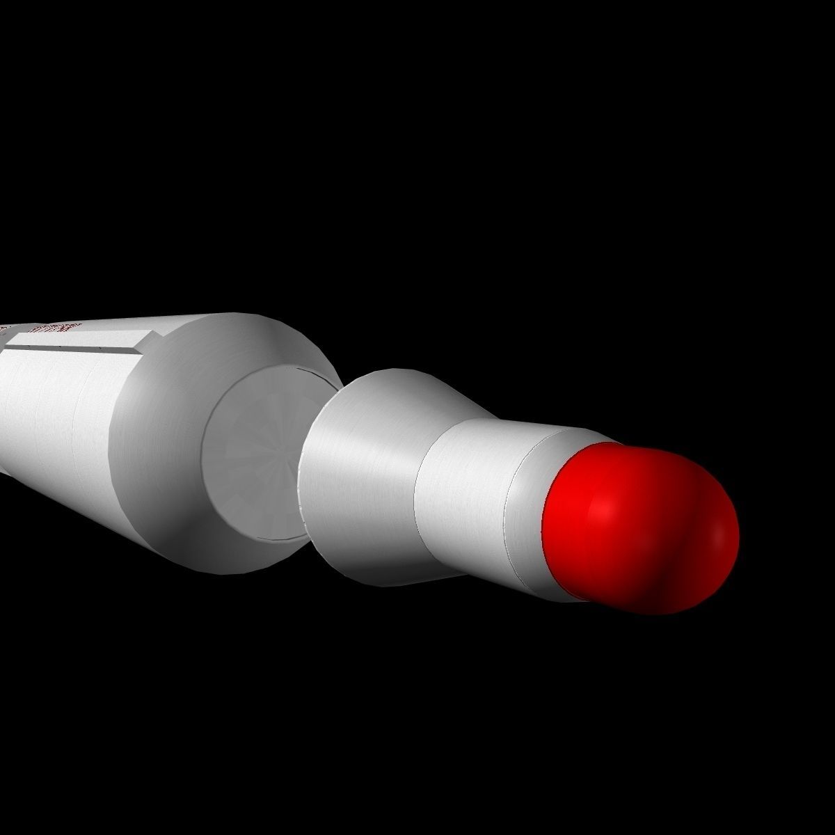 BM25 Musudan 2 Stage Ballitic Missile 3D model | CGTrader