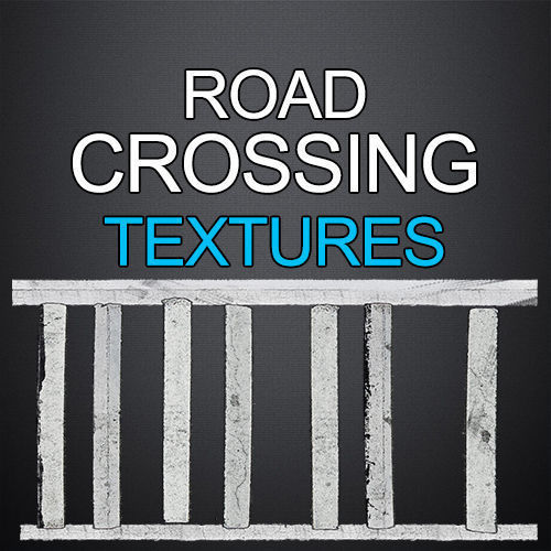 36 Road Crossing Textures Texture | CGTrader