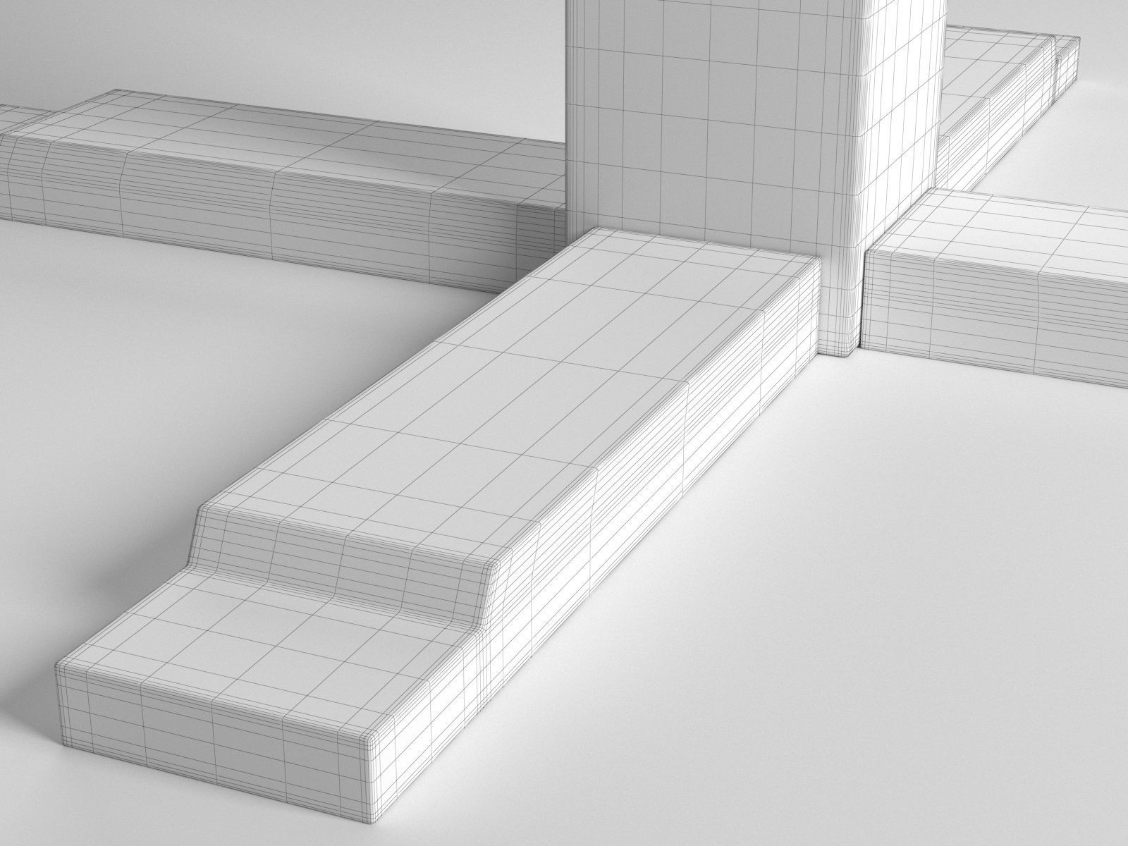 Synthesis Coffee Table 3D model | CGTrader