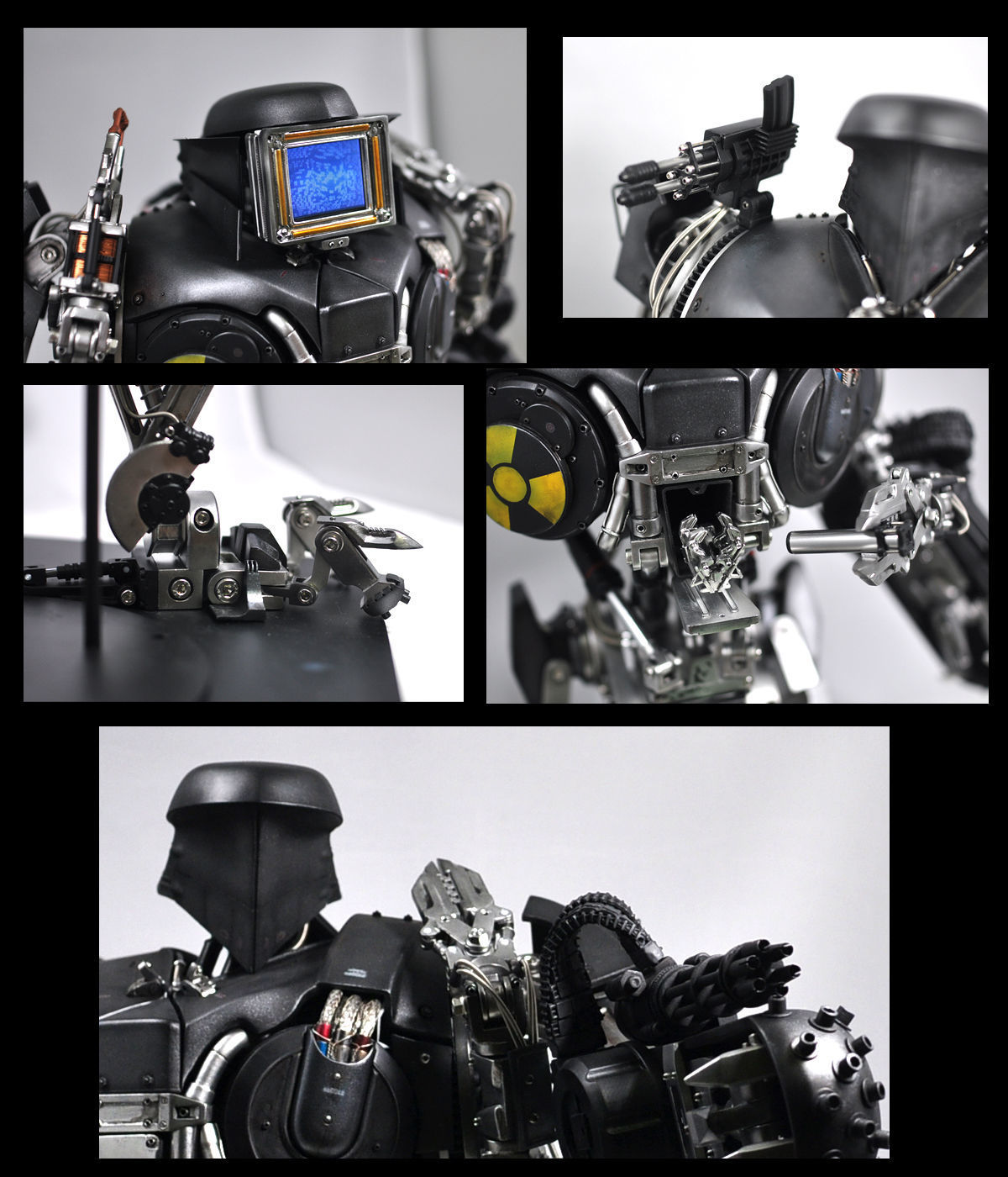 Robocop2 movie Cain action figure 3d printable model 3D model 3D ...