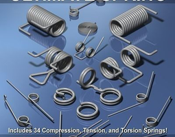 Spring 3D Models | CGTrader