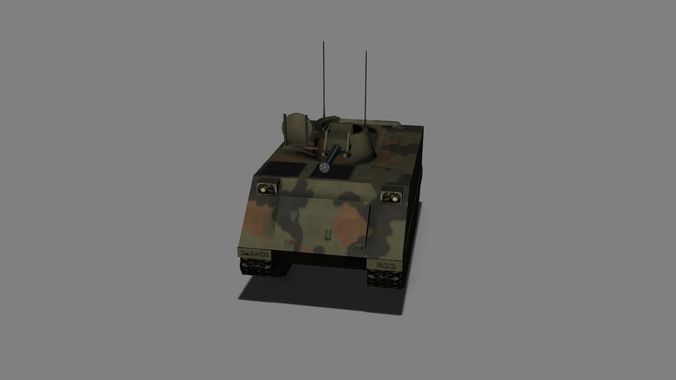 3D model Vulcan Air Defence System VR / AR / low-poly | CGTrader