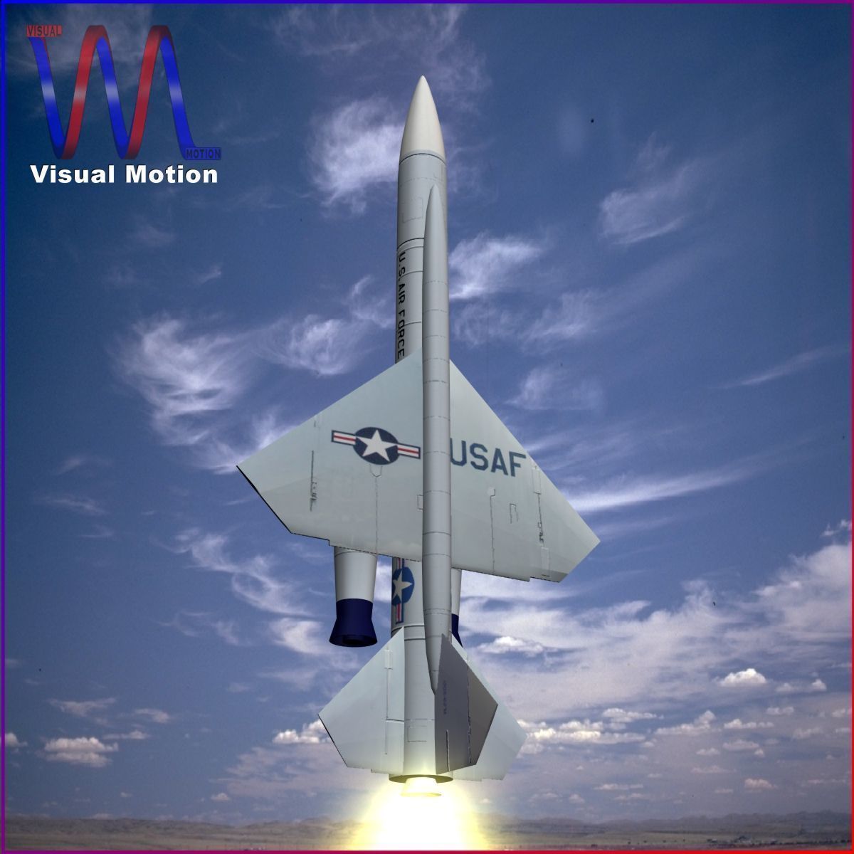 CIM-10 Bomarc Missile 3D | CGTrader