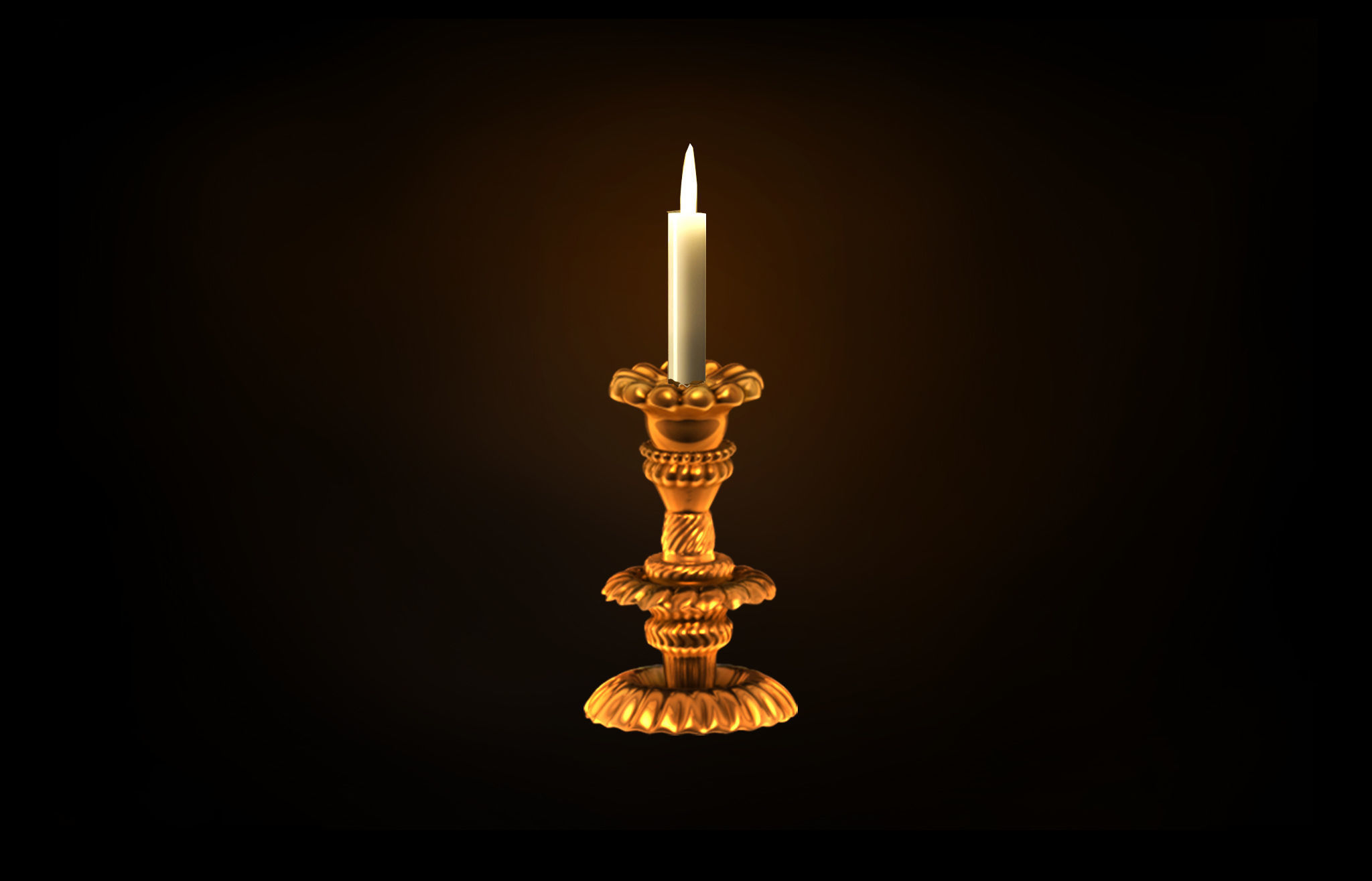 Printable Candle Handler 3D model 3D printable | CGTrader