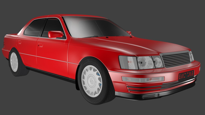 Lexus LS 400 3D model | CGTrader