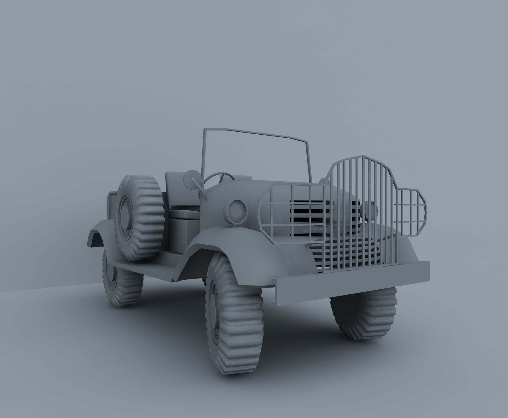 3D model military car vc5 VR / AR / low-poly | CGTrader