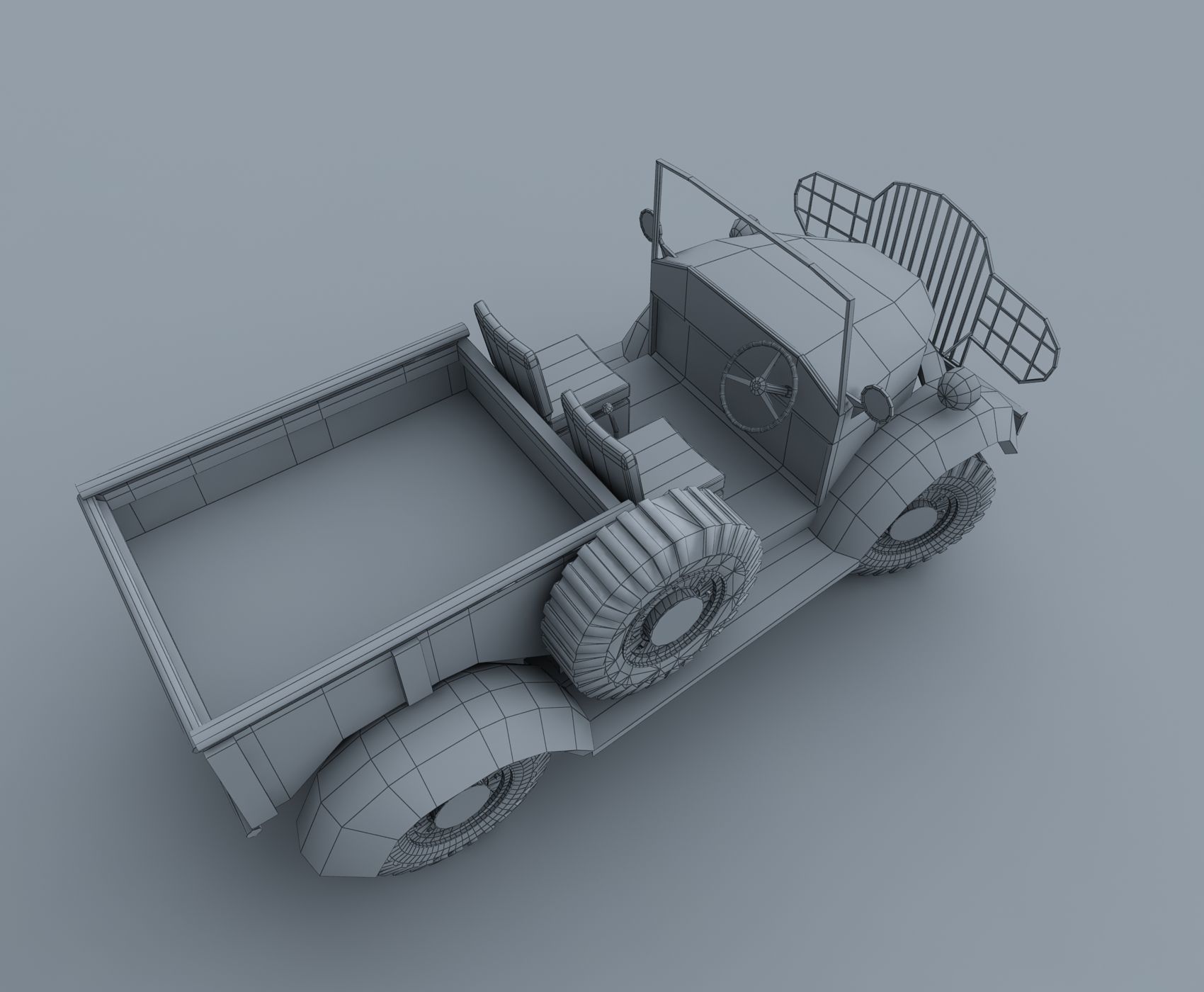 3D model military car vc5 VR / AR / low-poly | CGTrader