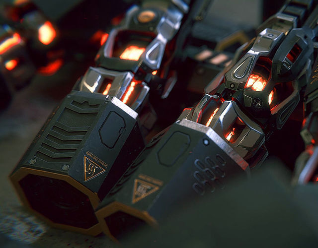 3D model Energy Core and Case VR / AR / low-poly | CGTrader