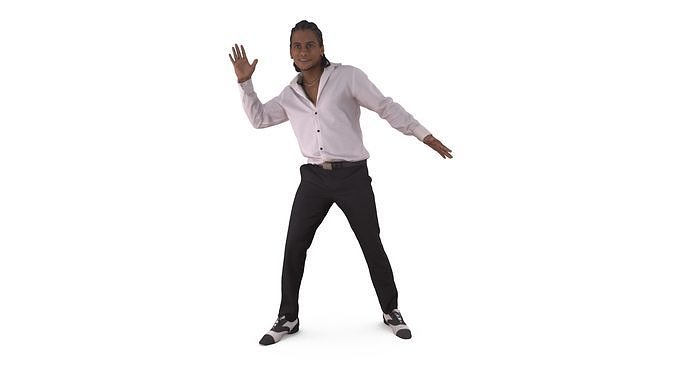 3D model Man Dancing VR / AR / low-poly | CGTrader