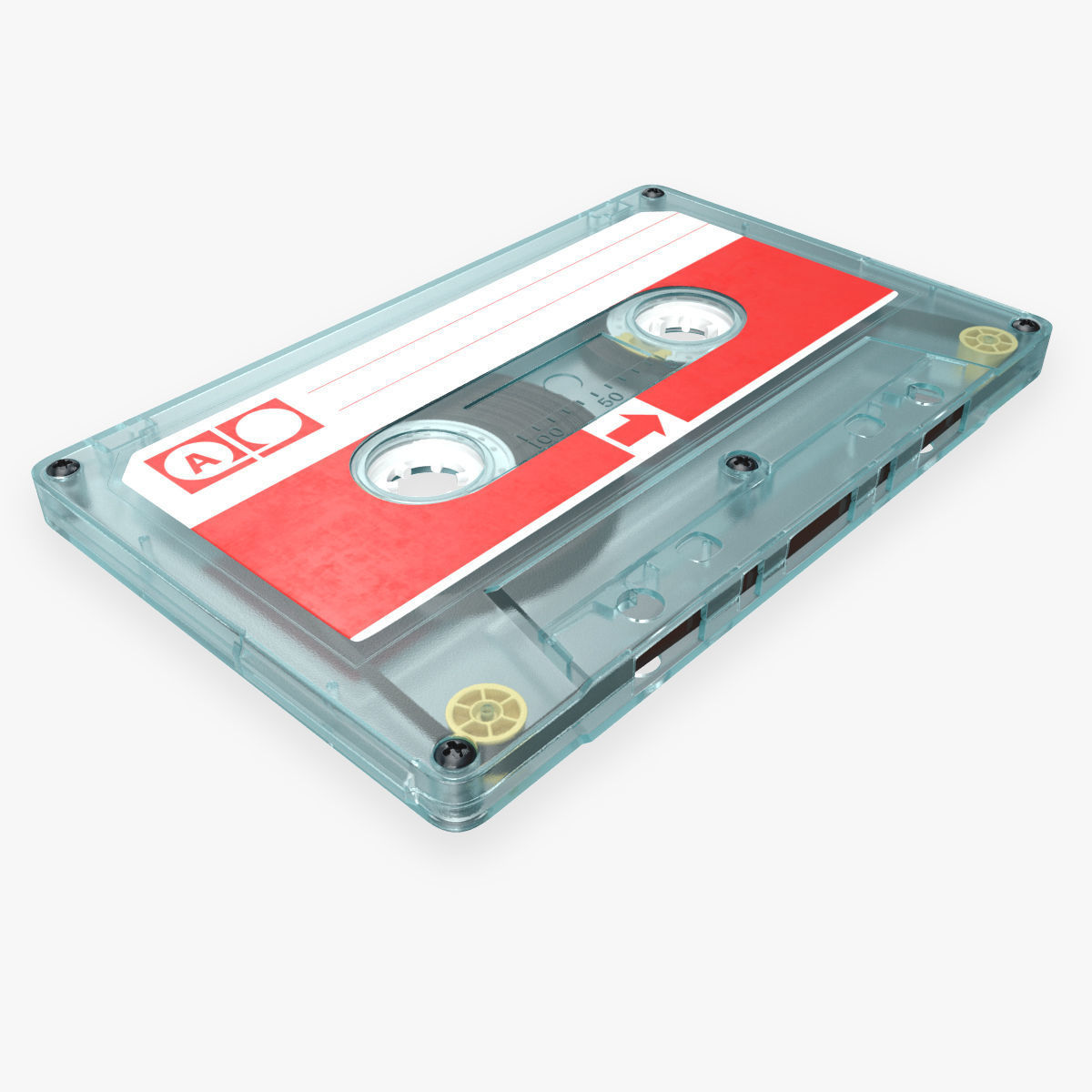 High Detailed Vintage Cassette 3D model | CGTrader