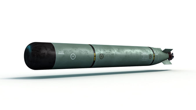 3D model Torpedo Mark 46 VR / AR / low-poly | CGTrader