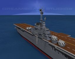 Animated Aircraft carrier 3D Models | CGTrader