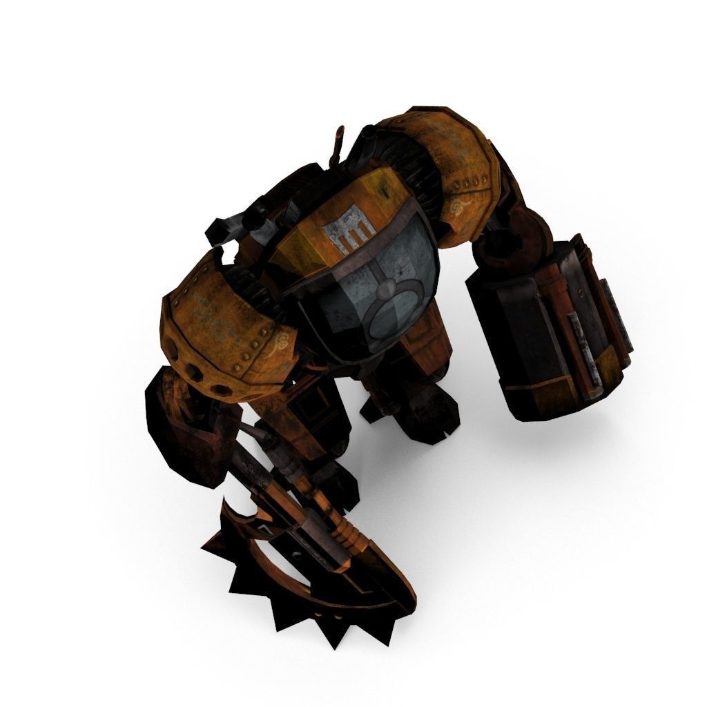 3D model steam Punk Robot VR / AR / low-poly | CGTrader