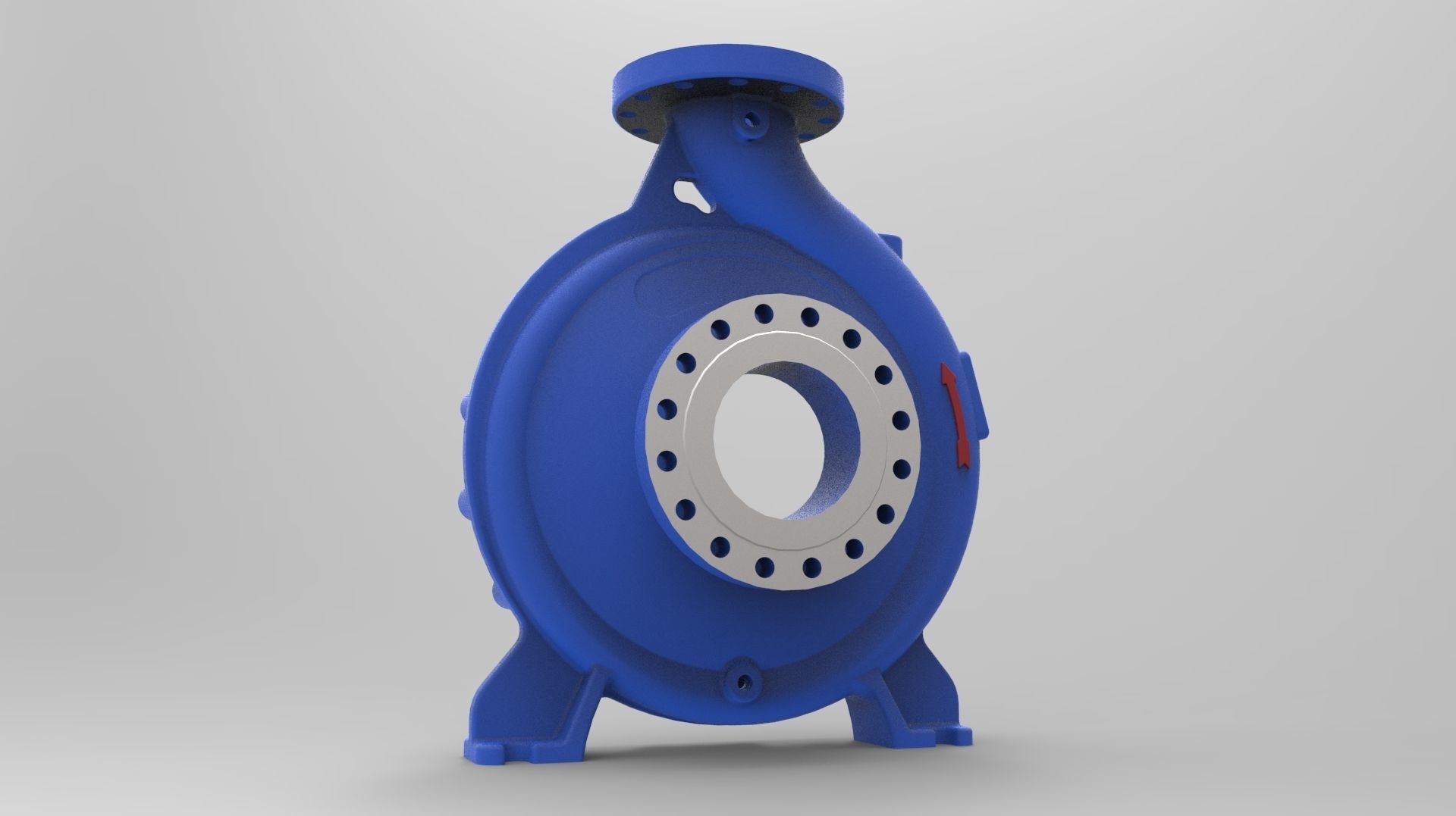 End Suction Centrifugal Pump Volute Casing free 3D model | CGTrader