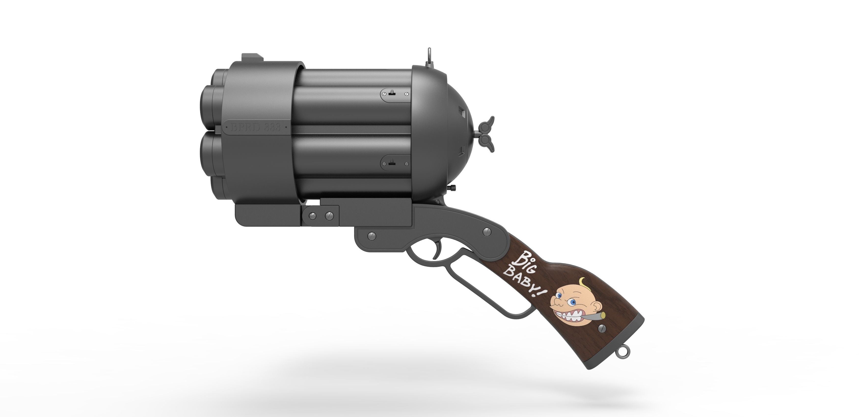 Big Baby Revolver from the movie Hellboy 2 The Golden Army 2008 3D ...
