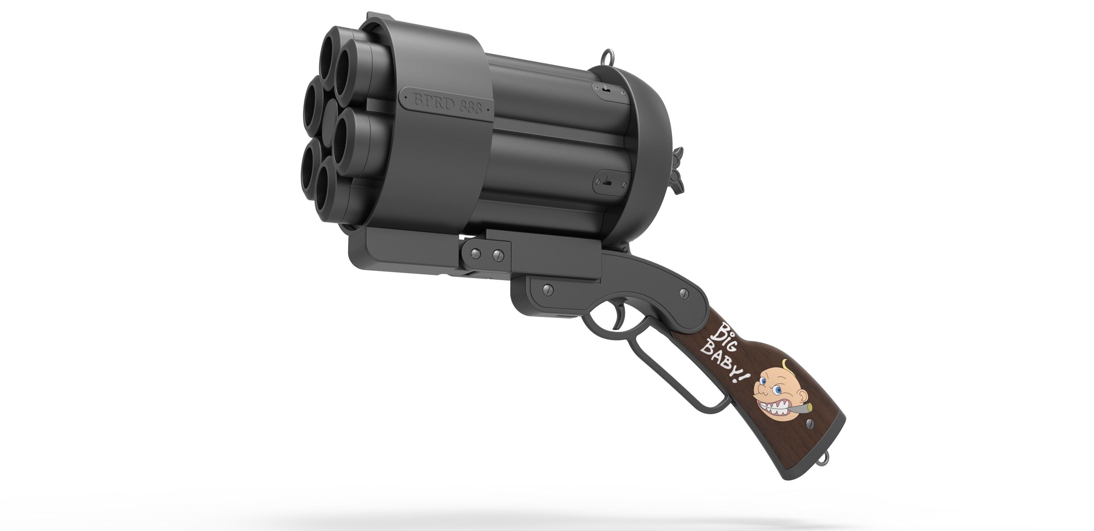 Big Baby Revolver from the movie Hellboy 2 The Golden Army 2008 3D ...