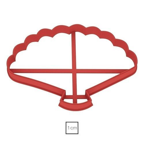 Fan cookie cutter for professional free 3D model 3D printable | CGTrader