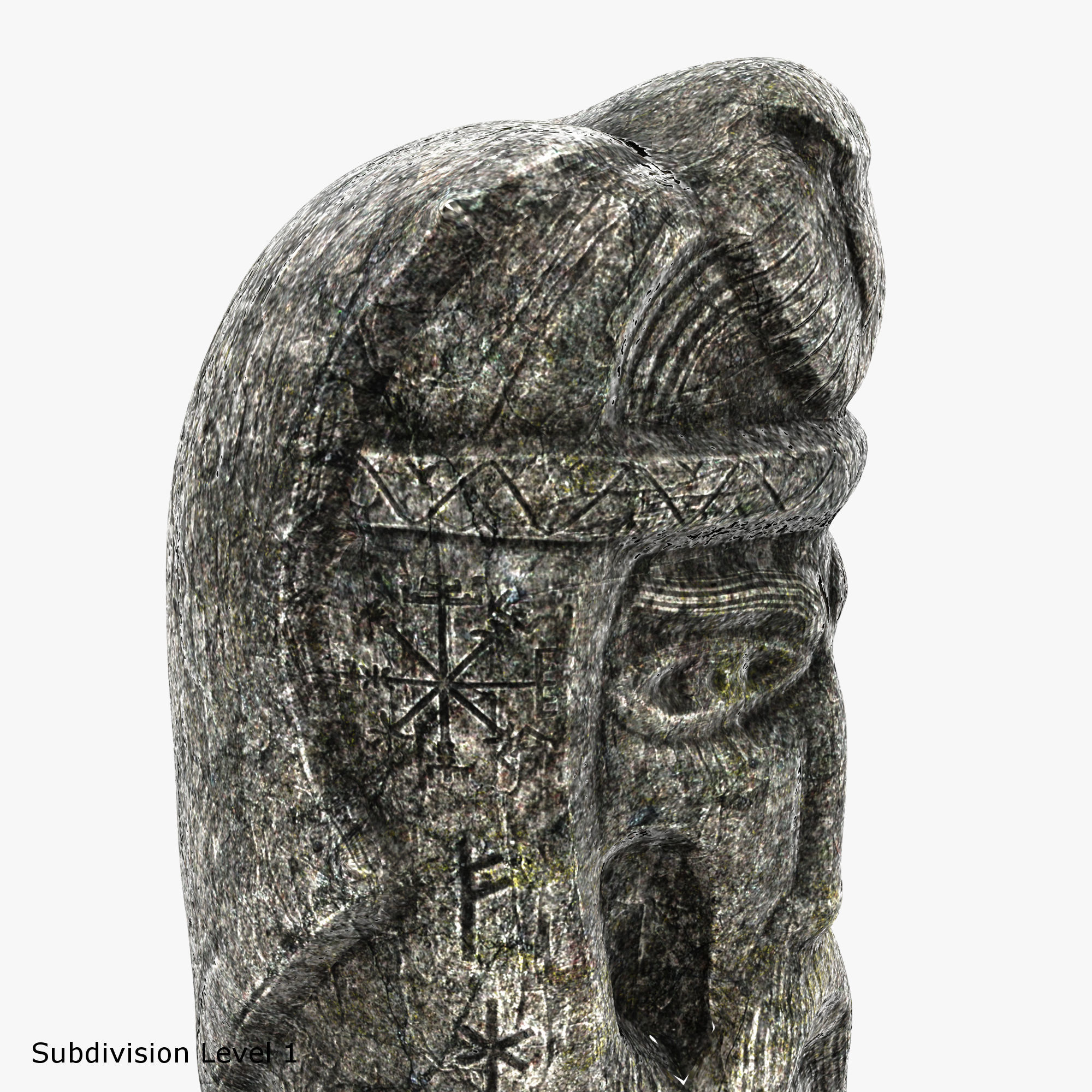 3D model Celtic Idol 03 VR / AR / low-poly | CGTrader