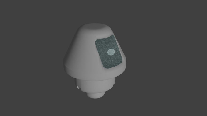 Lander light bulb free 3D model | CGTrader