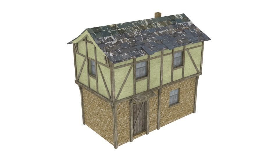 Medieval building pack free VR / AR / low-poly 3D model | CGTrader