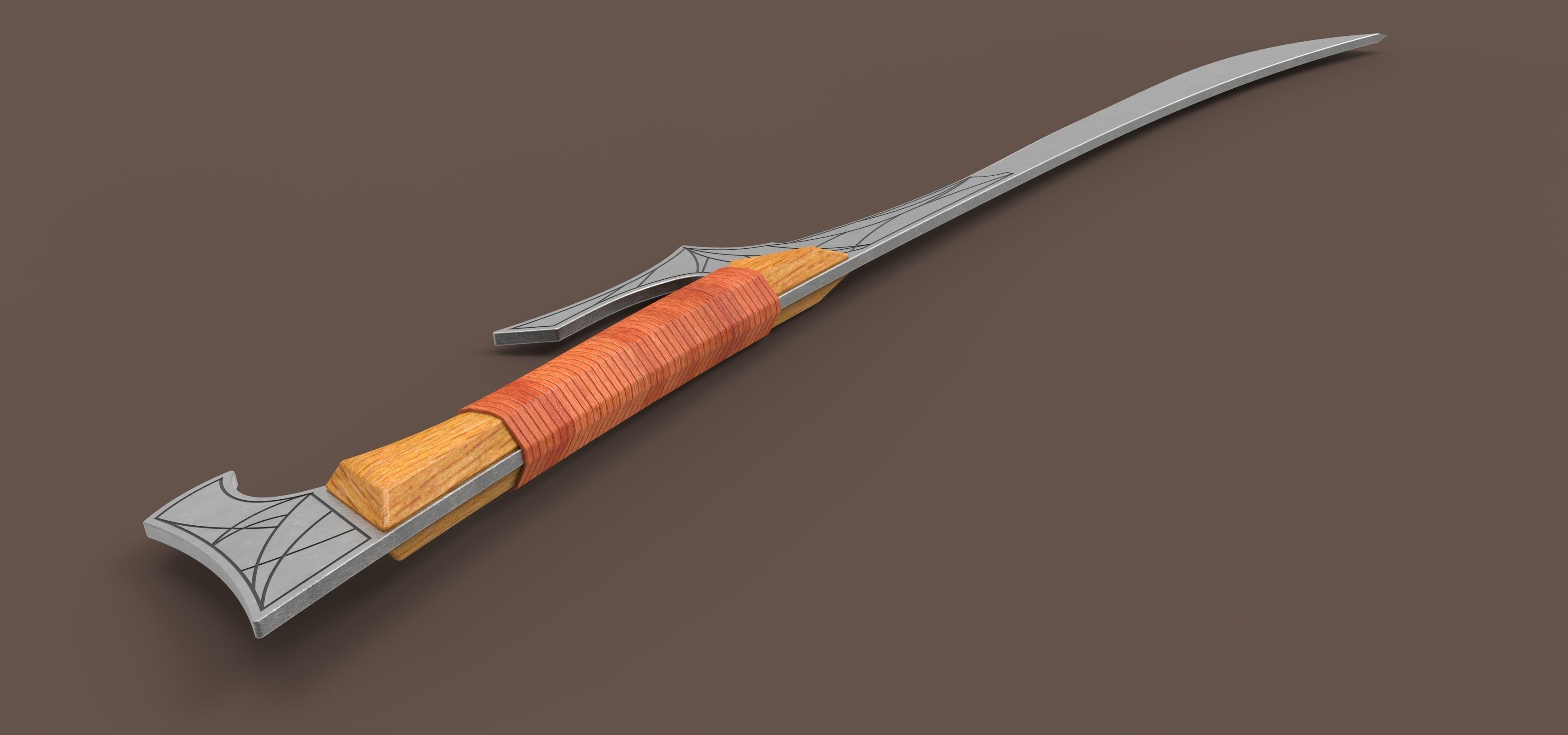 Sword from John Carter of Mars 3D model | CGTrader