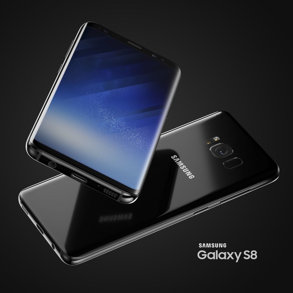 Samsung Galaxy S8 all colors 3D model | CGTrader