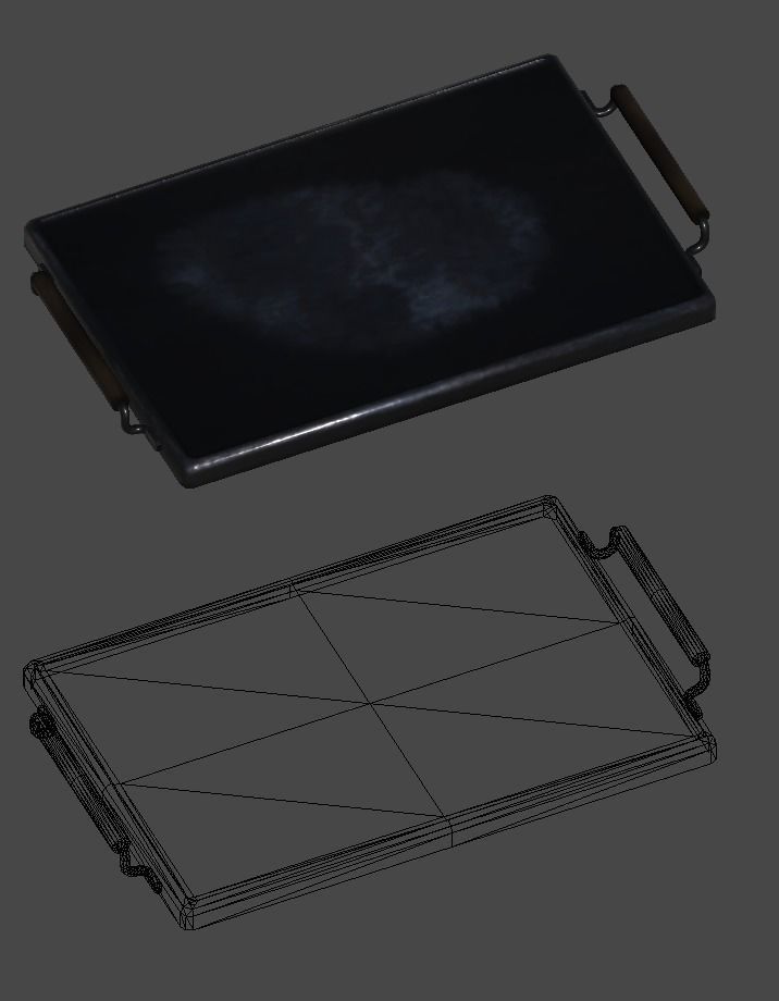 3D model teppanyaki set1 VR / AR / low-poly | CGTrader