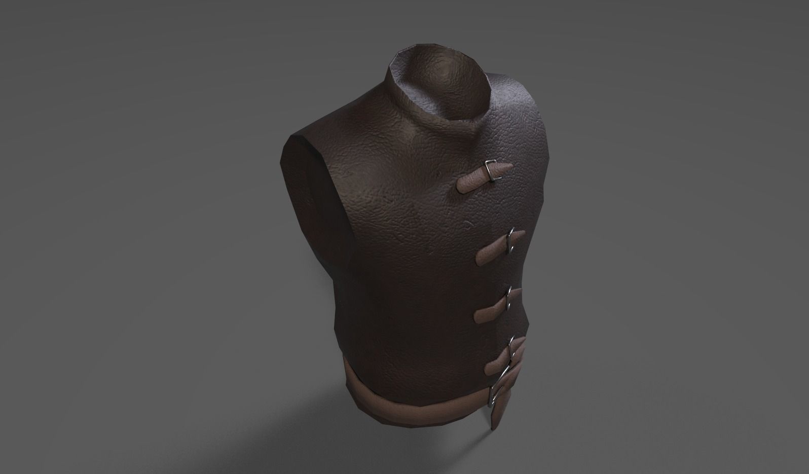 Leather Chestplate free VR / AR / low-poly 3D model | CGTrader