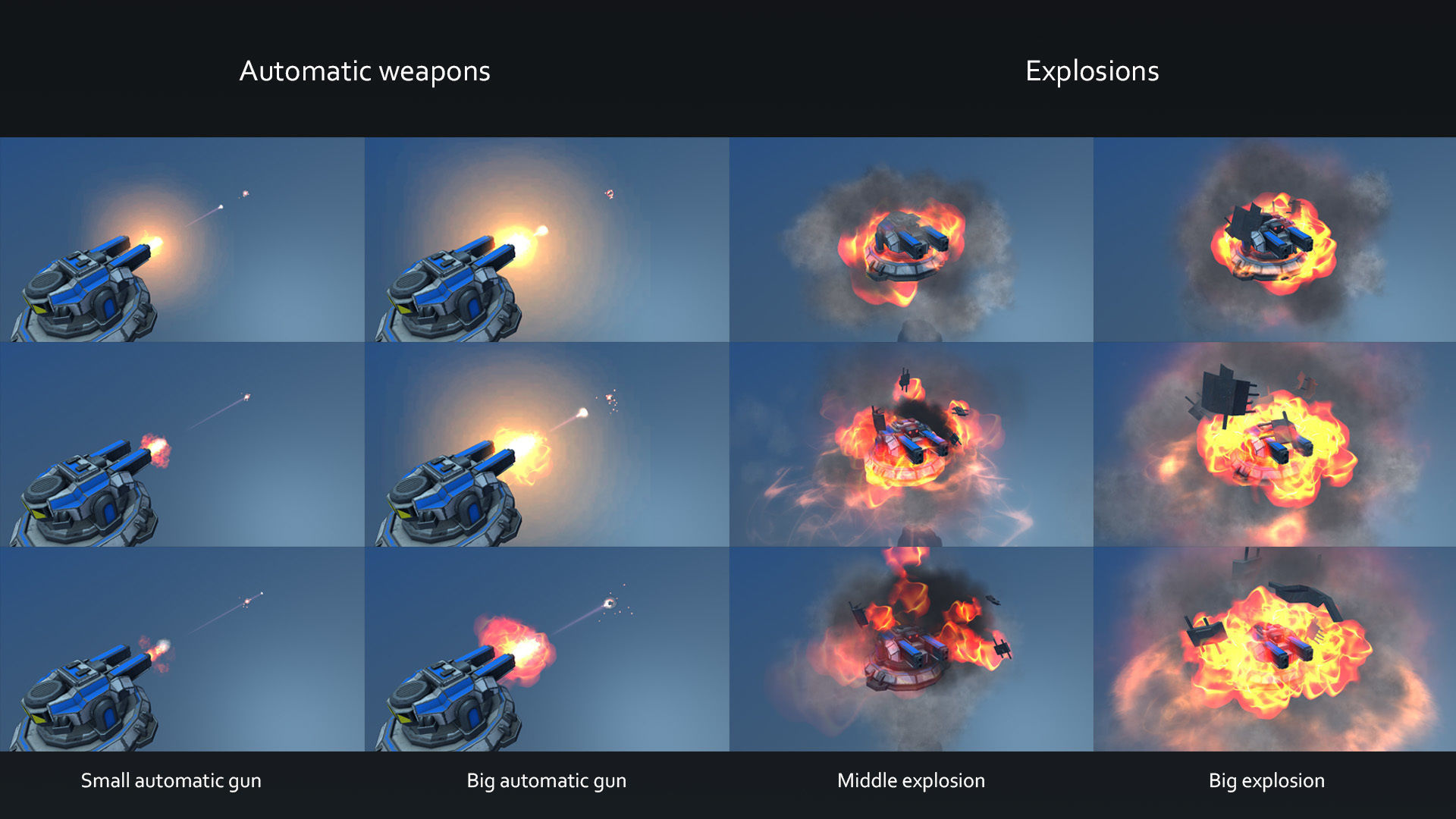 3D model VFX For Sci-Fi RTS v1 VR / AR / low-poly | CGTrader