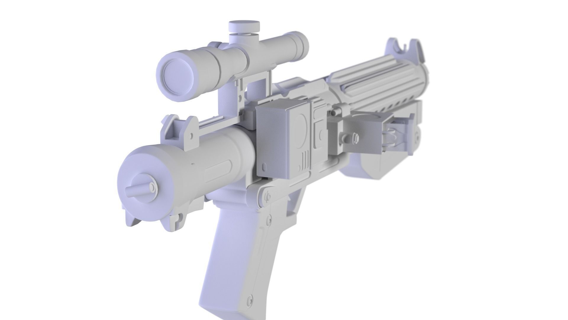 3D model Blaster F11-D VR / AR / low-poly | CGTrader