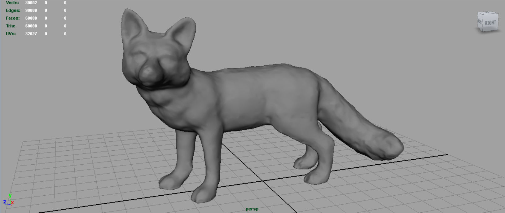 3D model Realistic Fox VR / AR / low-poly | CGTrader