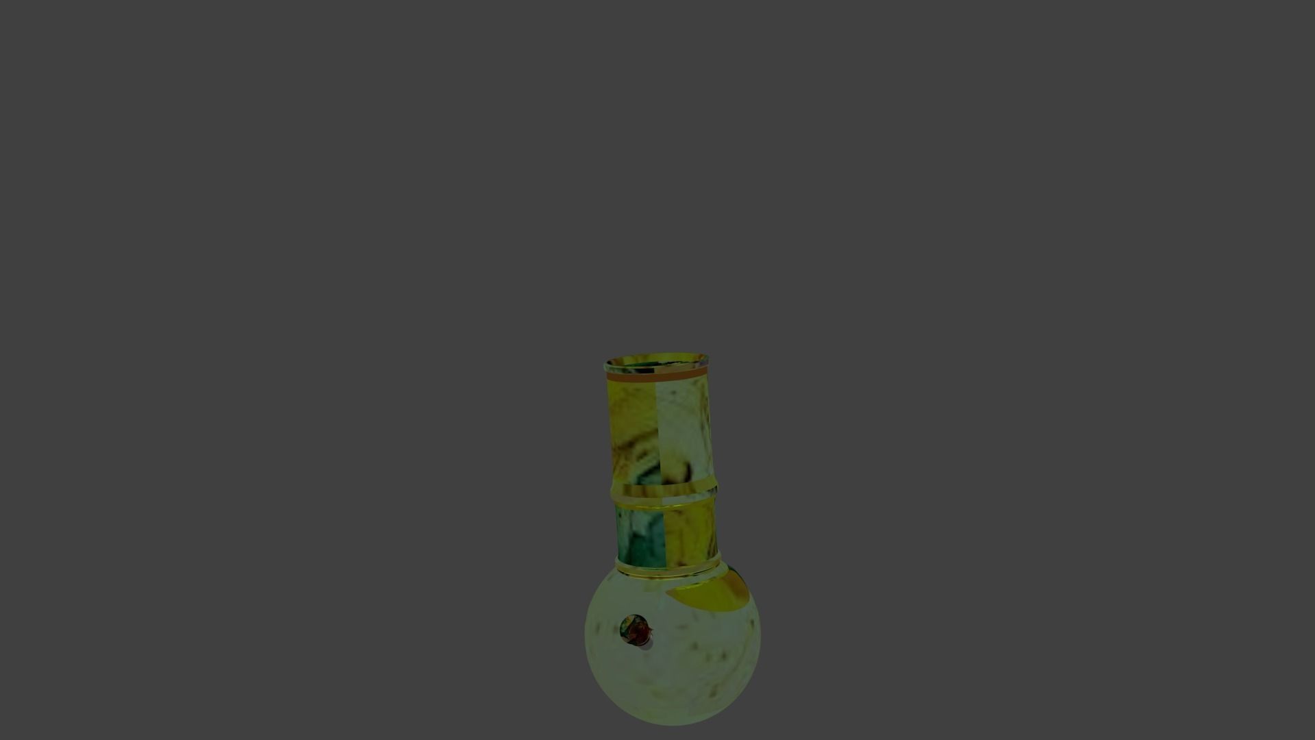 3D bong with all textures and transperant glass free VR / AR / low-poly ...