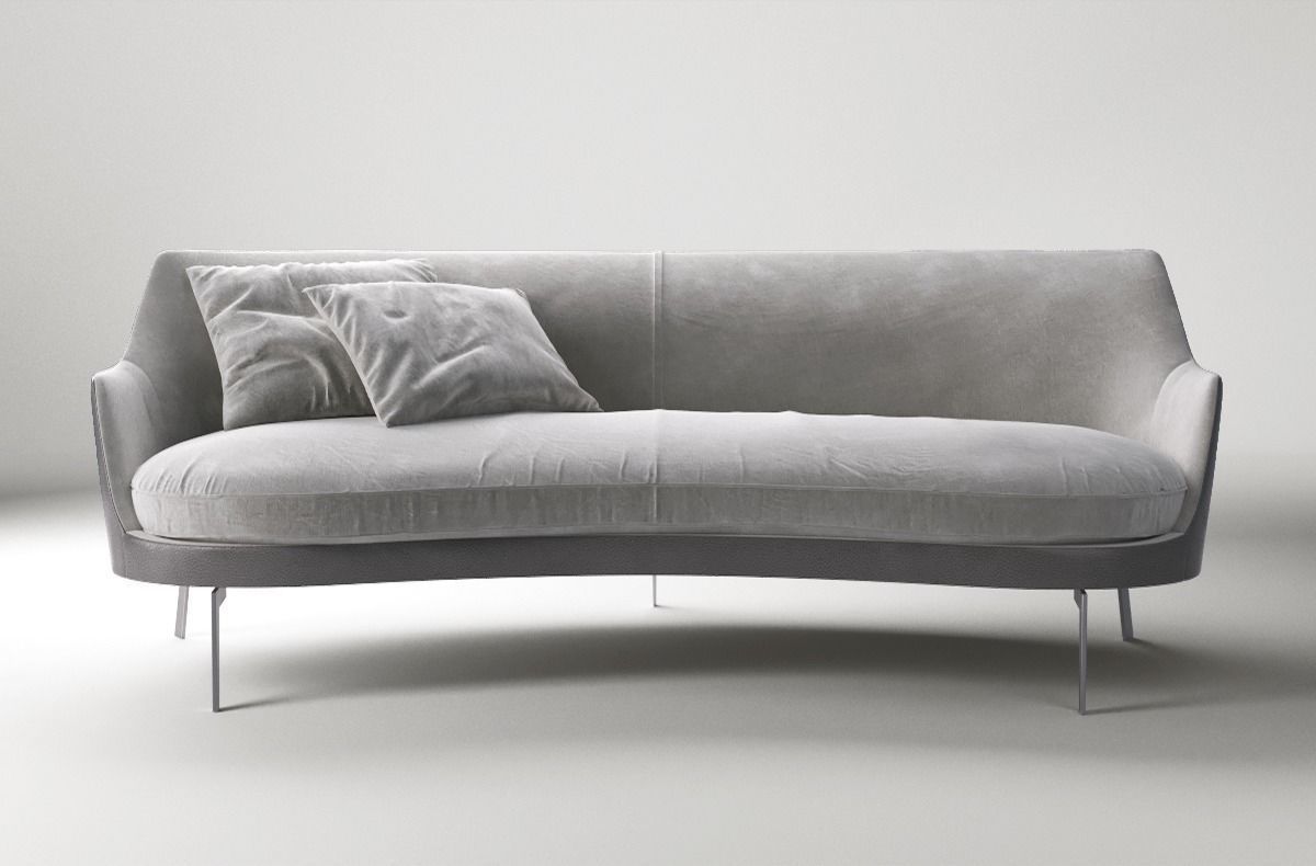 Flexform Guscio sofa ANTONIO CITTERIO 3D model | CGTrader