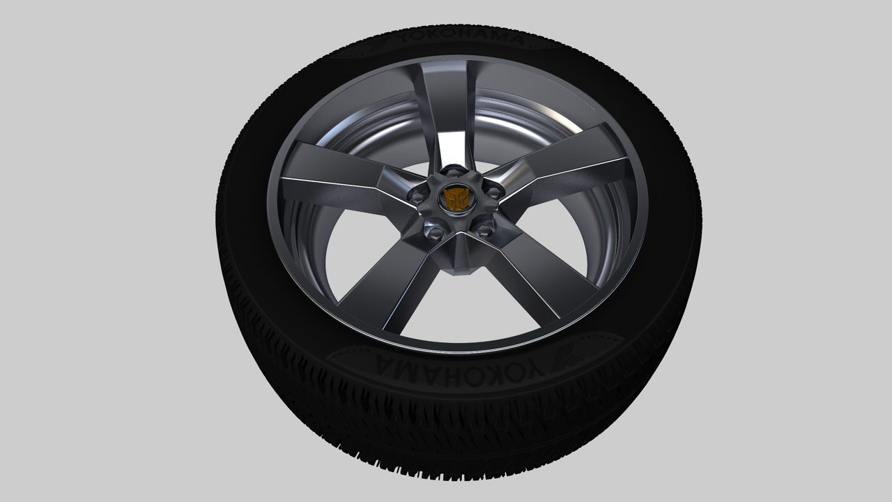 Wheel Autobot BumbleBee 3D model | CGTrader