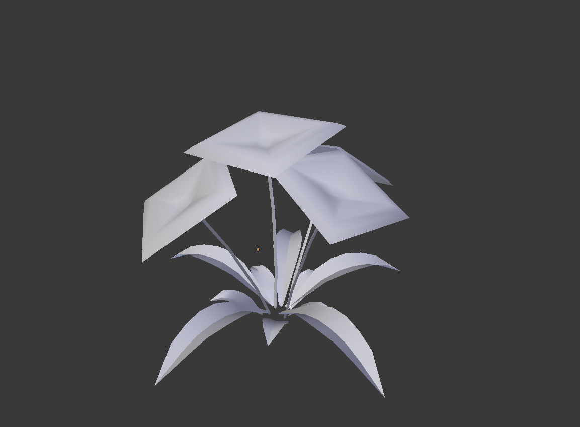 3D model low poly flower VR / AR / low-poly | CGTrader