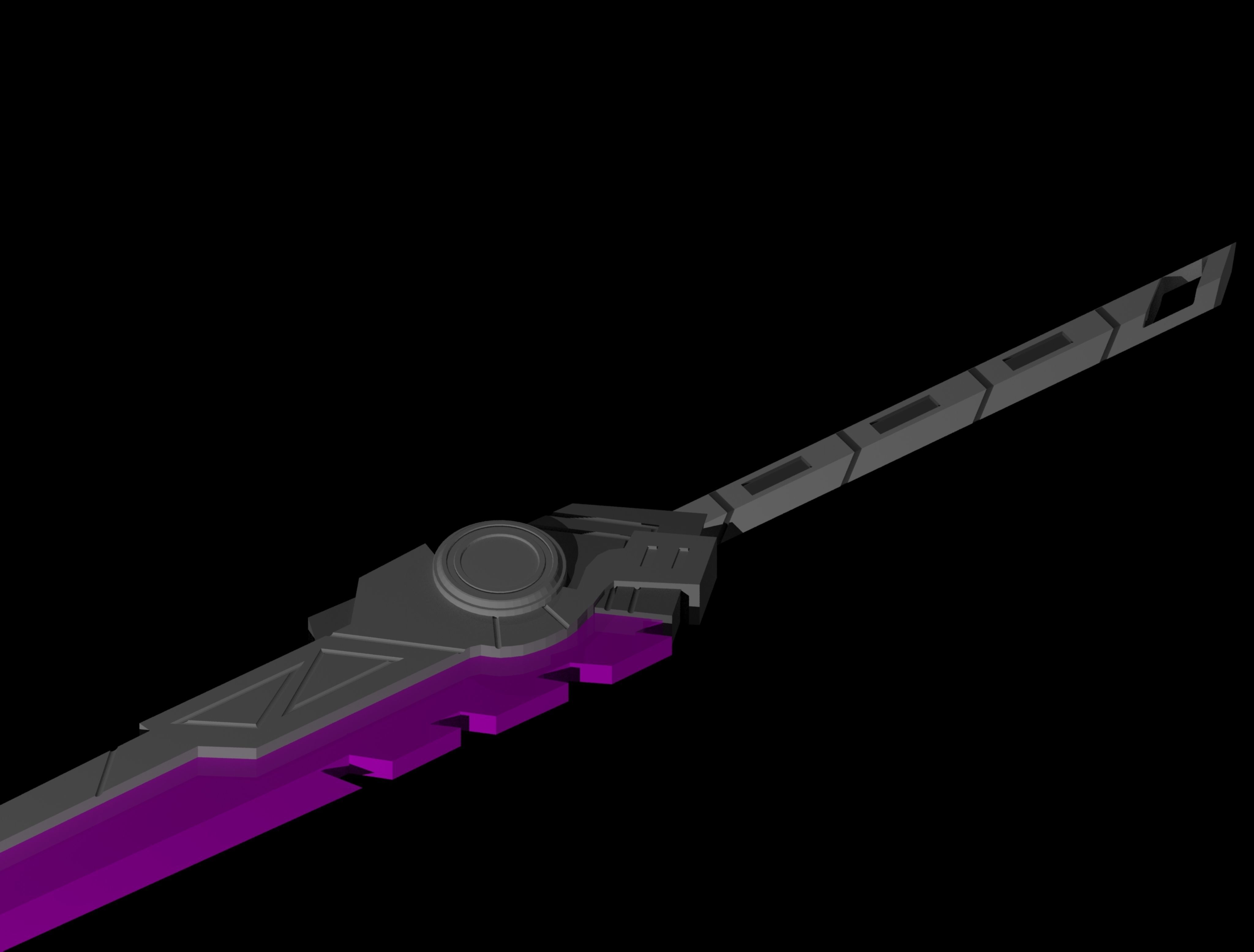 3D model Project Fiora Sword-League Of Legends VR / AR / low-poly ...