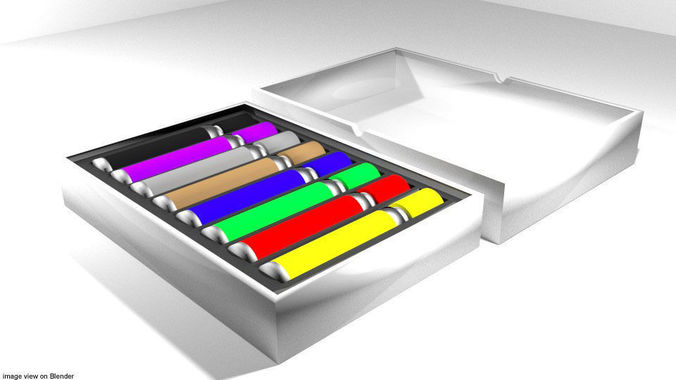 Drawing Tool - Marker Color 3D model | CGTrader