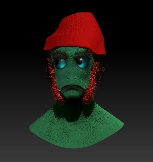 fish man 3D model | CGTrader