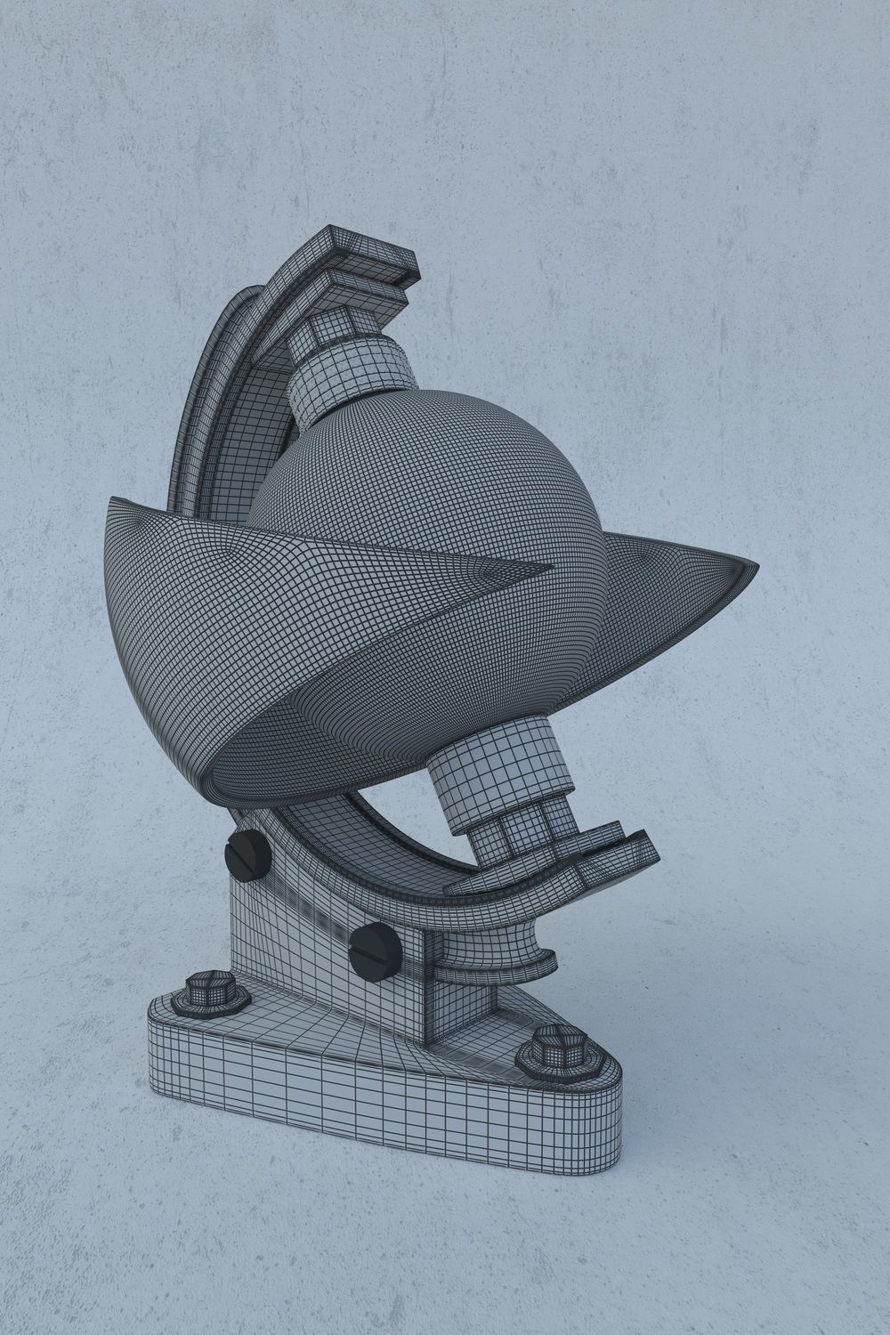 Heliograph 3D model | CGTrader