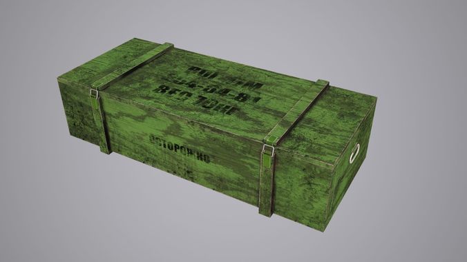 3D model Gun box VR / AR / low-poly | CGTrader
