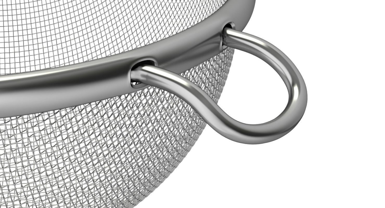 Metal strainer 3D model | CGTrader