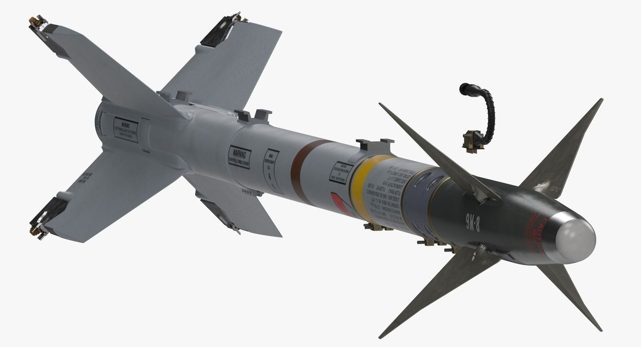 AIM-9 Sidewinder 3D model | CGTrader