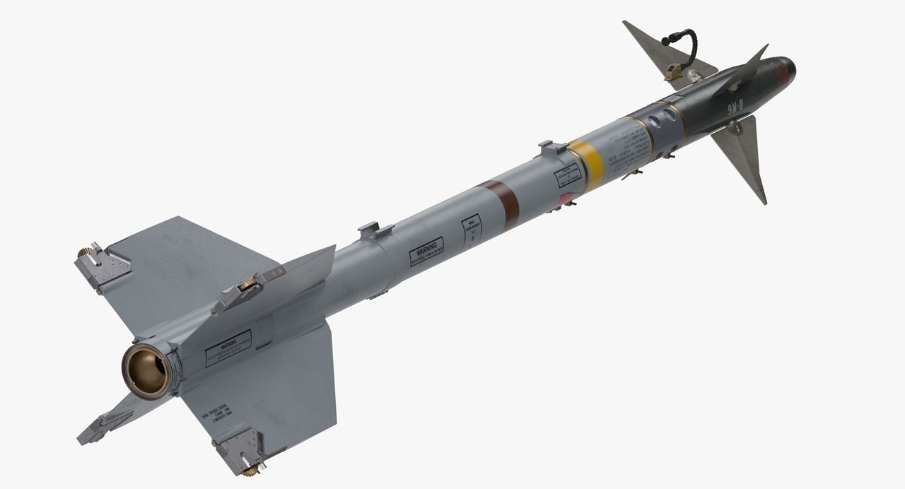 AIM-9 Sidewinder 3D model | CGTrader