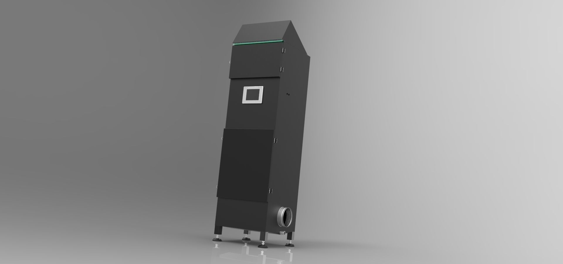 CNC Filtering Machine 3D model | CGTrader