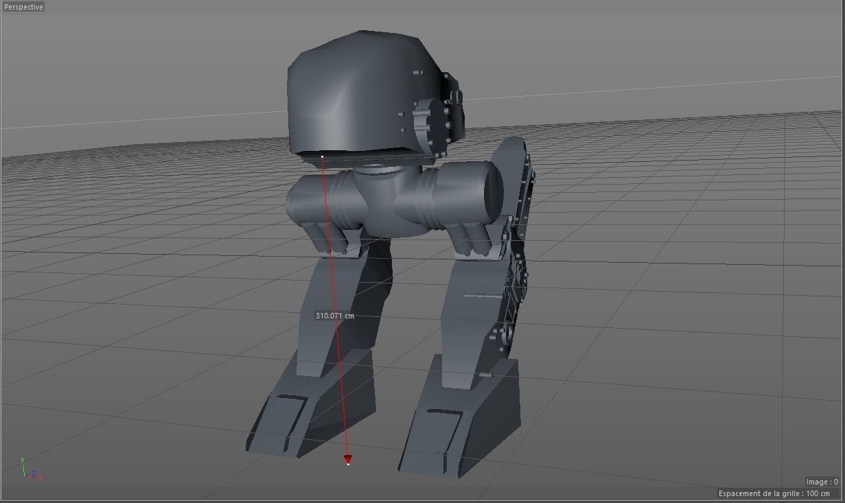 Robocop nano free 3D model | CGTrader