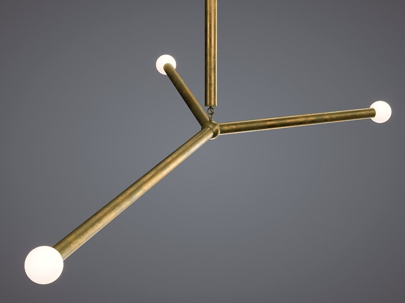 Apparatus Arrow Large Light Fixture 3D model | CGTrader