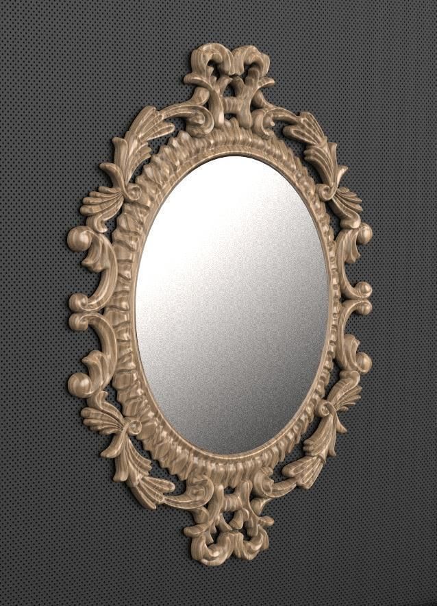 Mirror 3D model 3D printable | CGTrader