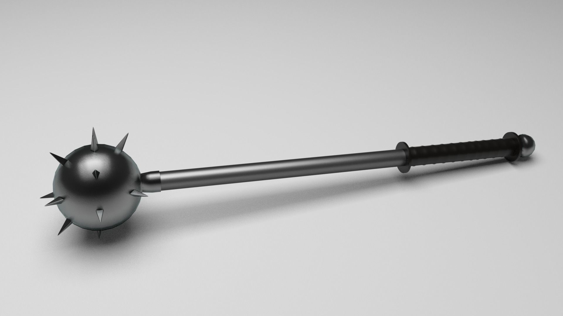 Morning Star Mace free VR / AR / low-poly 3D model | CGTrader