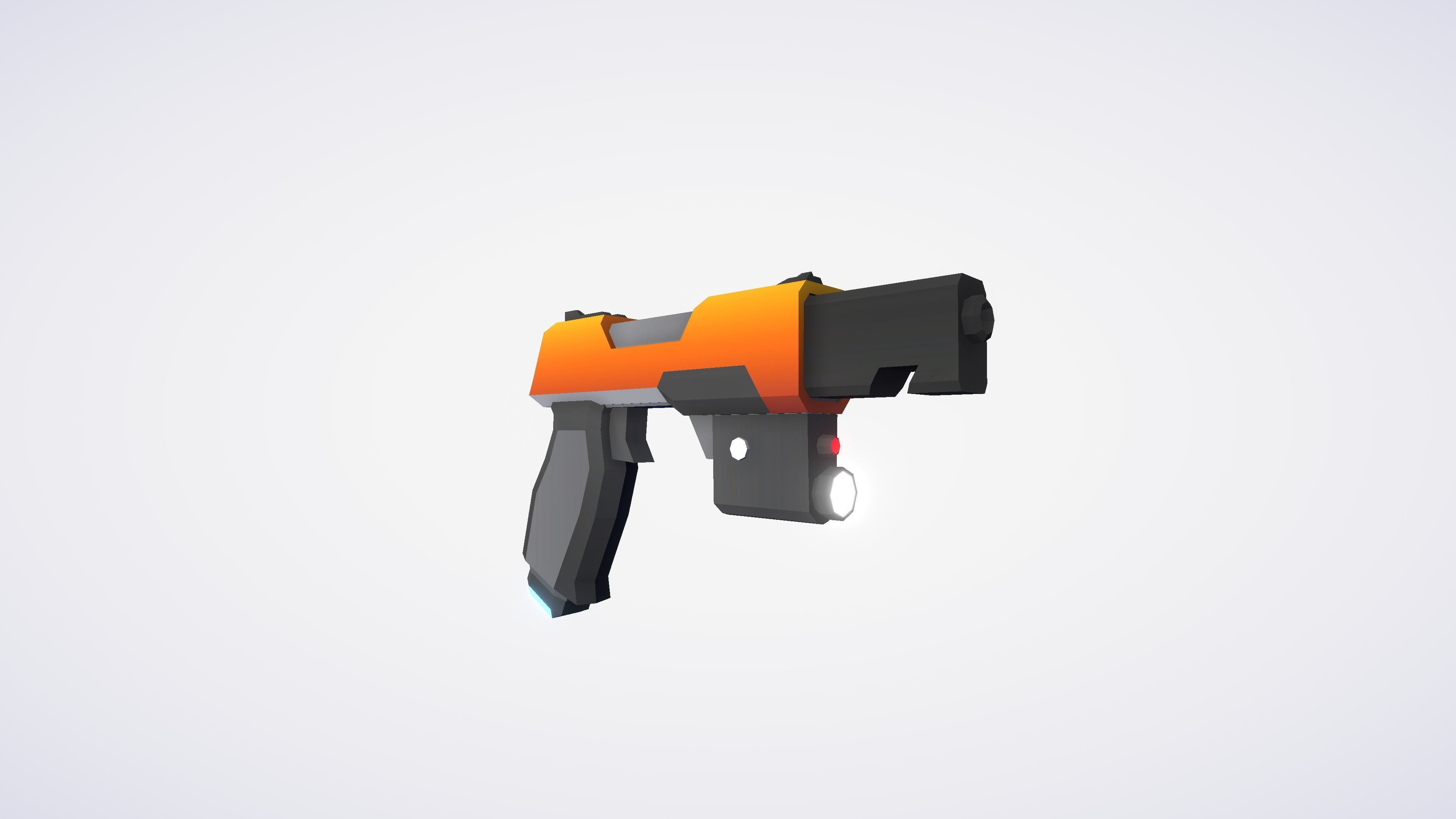 3D model CB LowPoly Sci-Fi Guns VR / AR / low-poly | CGTrader